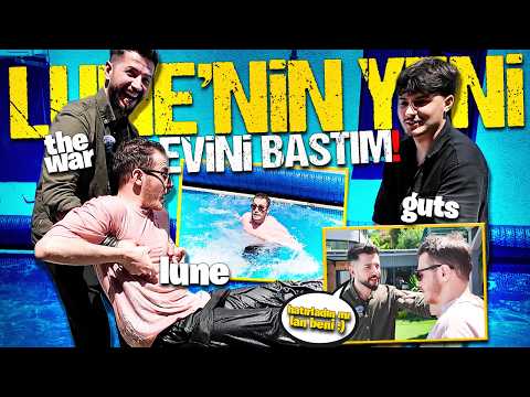 LUNE'NİN YENİ EVİNİ BASTIM! (HAVUZA ATTIK!) - VLOG