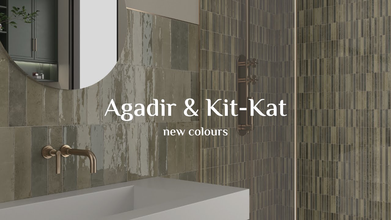 Agadir & Kit-Kat - Nuevos colores - DUNE Cerámica - YouTube