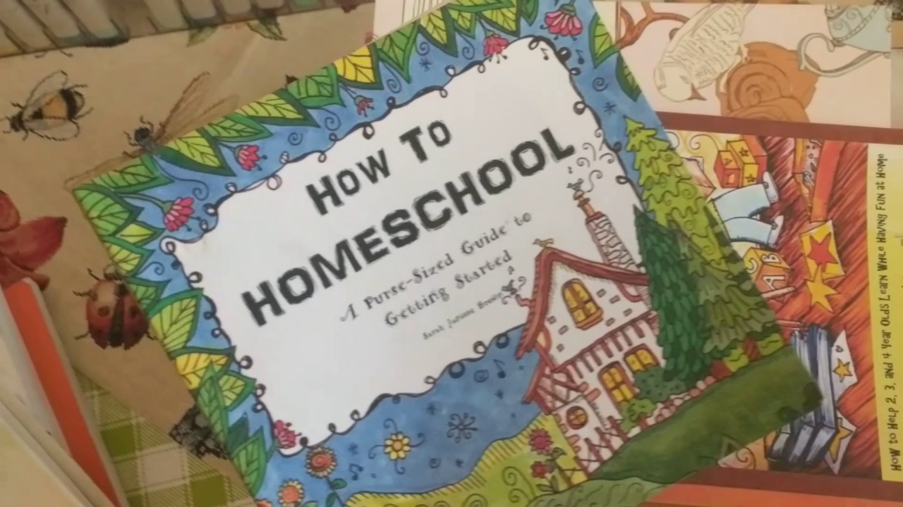 My Mom-School Books - Homeschooling Moms need to model learning. - YouTube