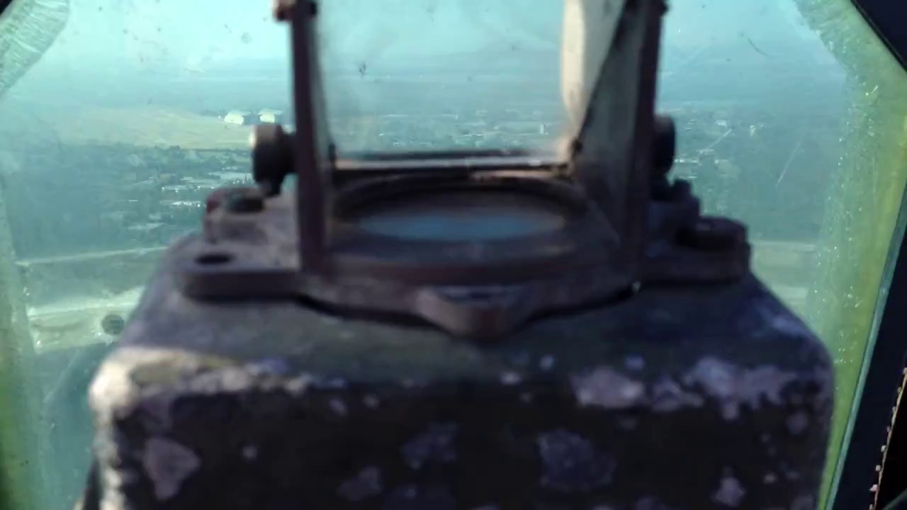 B-24J in flight nose turret - YouTube