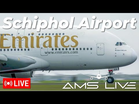 LIVE: RWY 18R Arrivals at Amsterdam Schiphol Airport (AMS/EHAM) | Dec 12, 2025