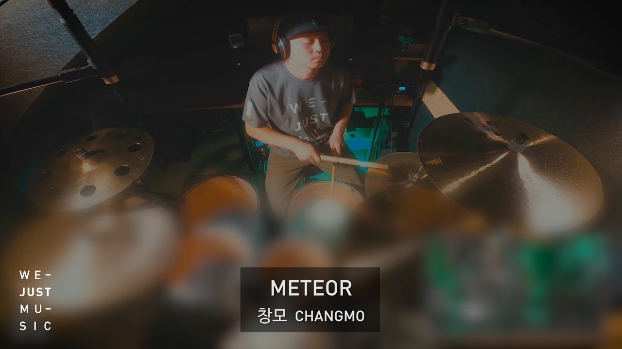 창모 (CHANGMO) - METEOR (메테오) 드럼 커버 드럼 연주 4K (Drum Cover) by 위저스트뮤직 - YouTube