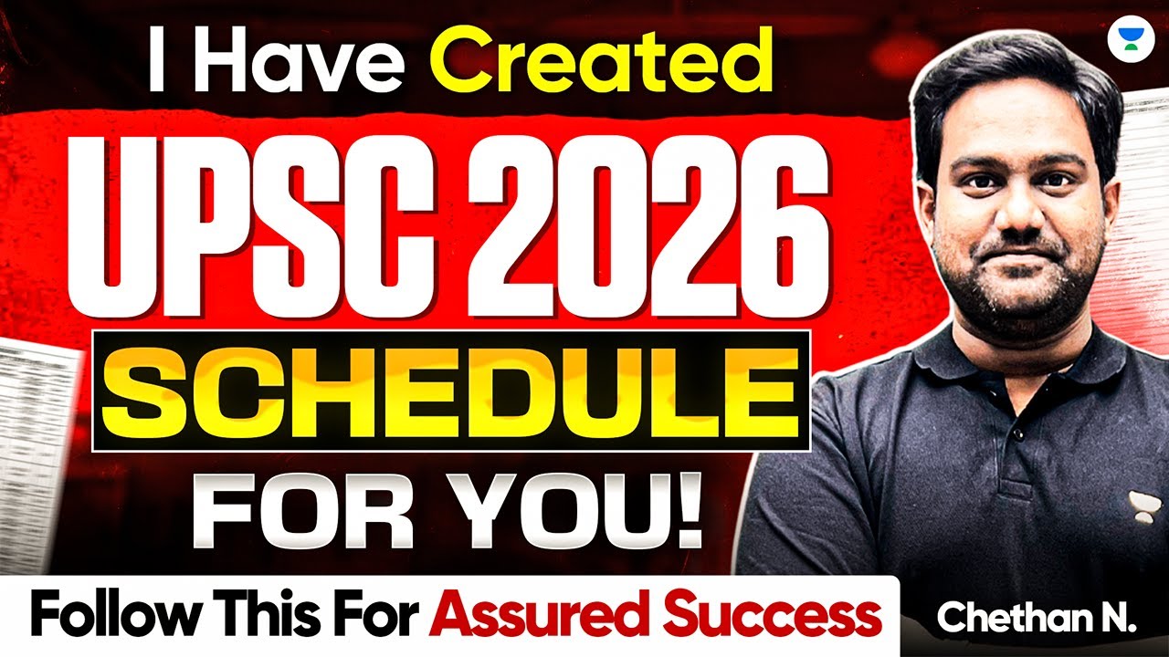 Daily Timetable & Detailed Schedule to Crack UPSC 2026! | Personalised ...