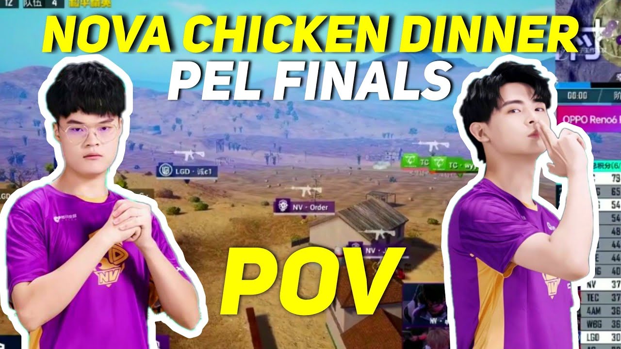 😍 NOVA PoV First Chicken Dinner in PEL 2021 S3 Grand Finals | NV Order 1v3 SMG - YouTube