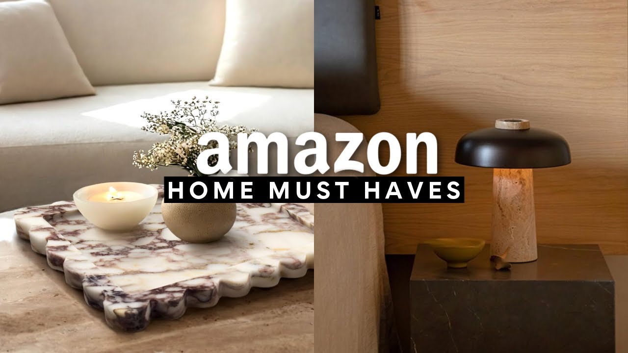 AMAZON HOME DECOR MUST HAVES | HOME DECOR TRENDS 2024 - YouTube