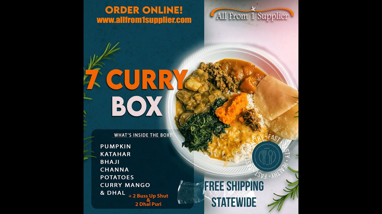 7 Curry/Vegetarian Box! - YouTube
