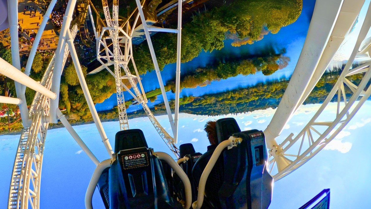 HYPERIA Thorpe Park - TALLEST AND FASTEST Roller Coaster IN THE UK! 4K ...
