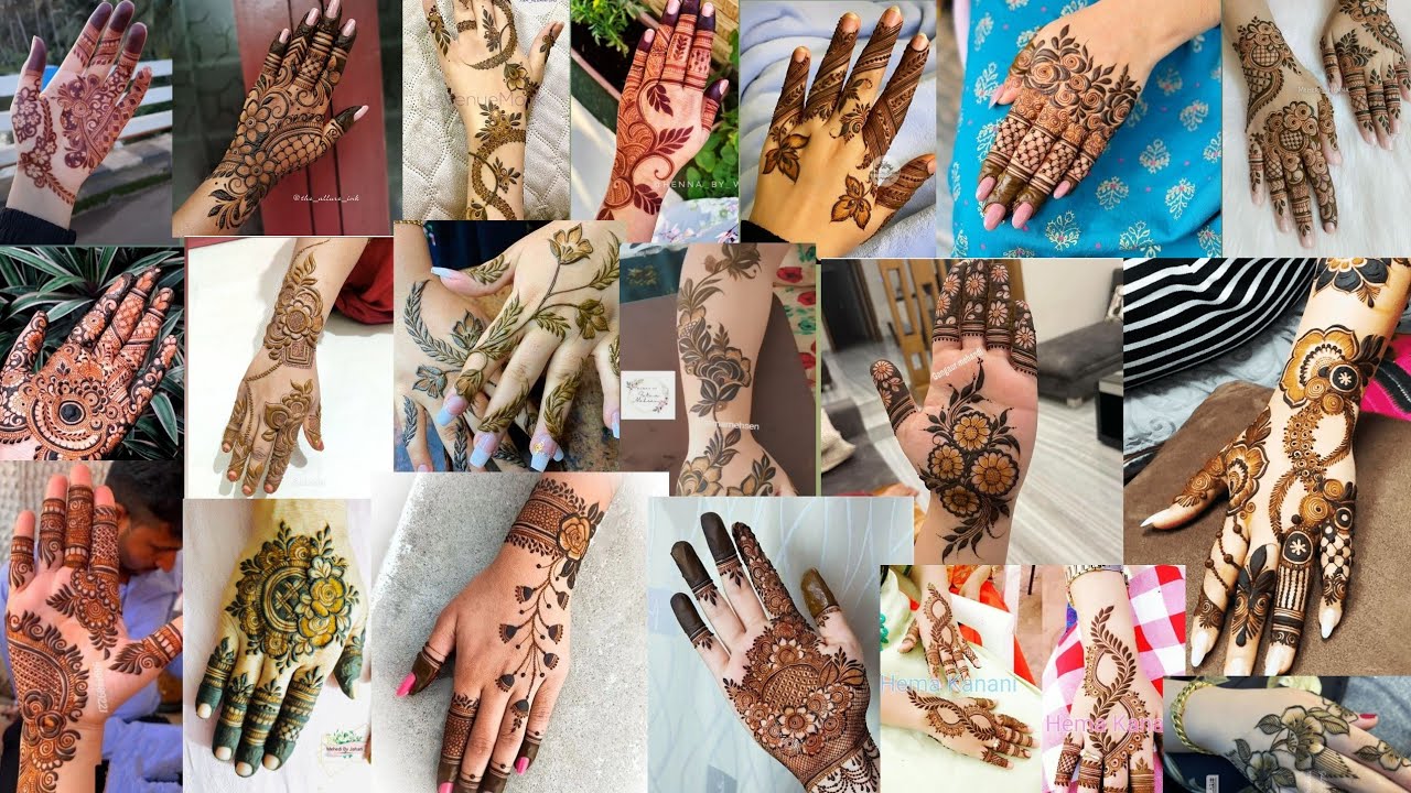Best Ever Henna Designs In Youtube History ll Amazing Desings For Every ...