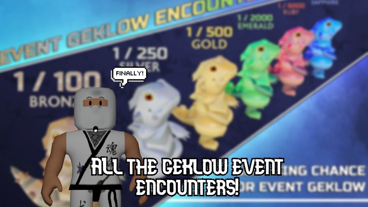 LOOMIAN LEGACY EVENT: ALL THE EVENT GEKLOW ENCOUNTERS! - YouTube