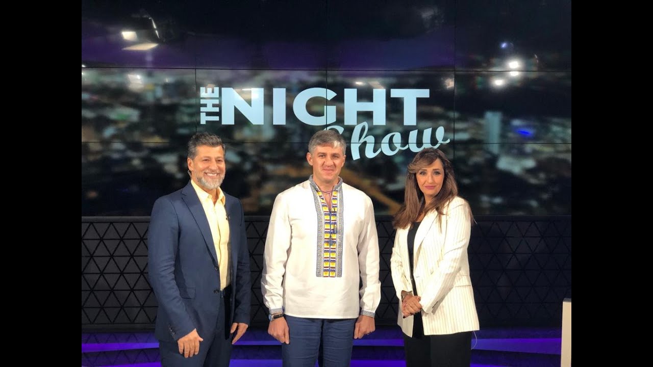 Kuwaiti TV program “The Night Show. About Ukraine” on KTV2 - YouTube