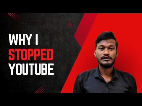 why is Stopped YouTube - YouTube