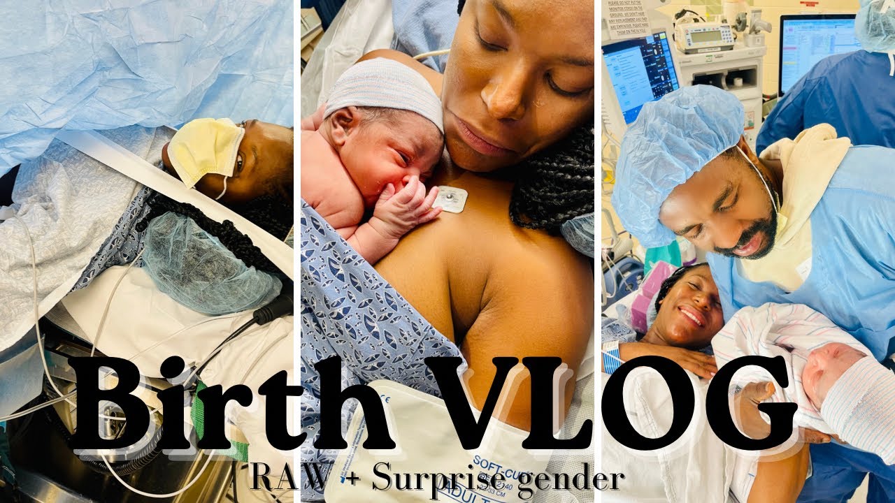 LABOR & DELIVERY of our 4th Baby | emotional birth vlog | surprise ...