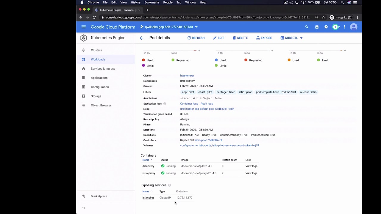 Google Cloud Istio Mesh Expansion - YouTube