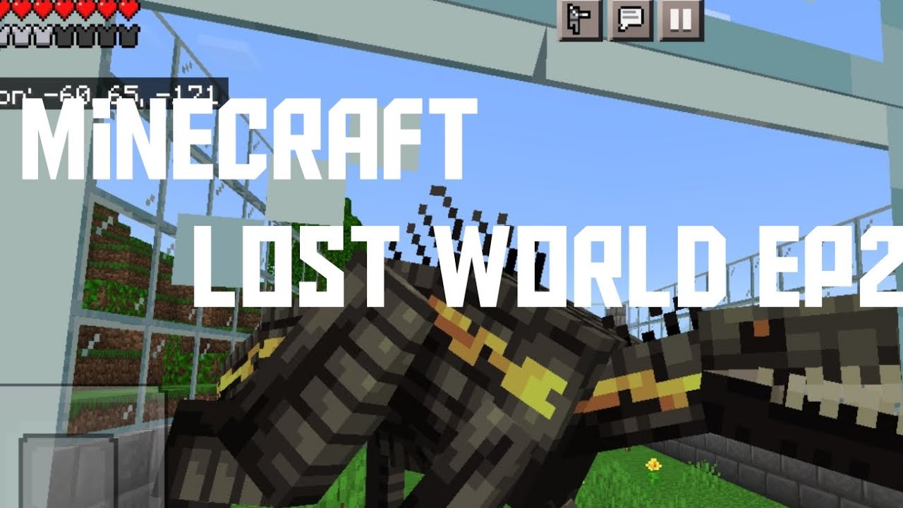 minecraft lost world ep 2 indoraptor - YouTube