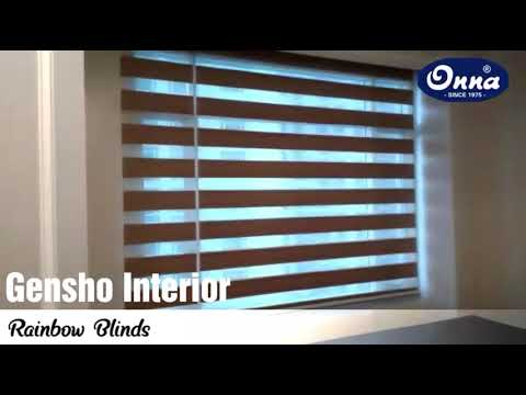 Produk Rainbow Blinds Onna - YouTube
