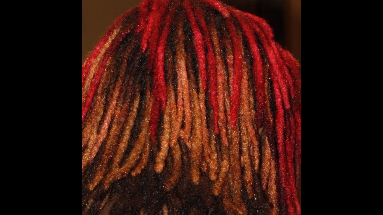 Healthy Locs: Coloring Locs...Prepping and Maintenance - YouTube