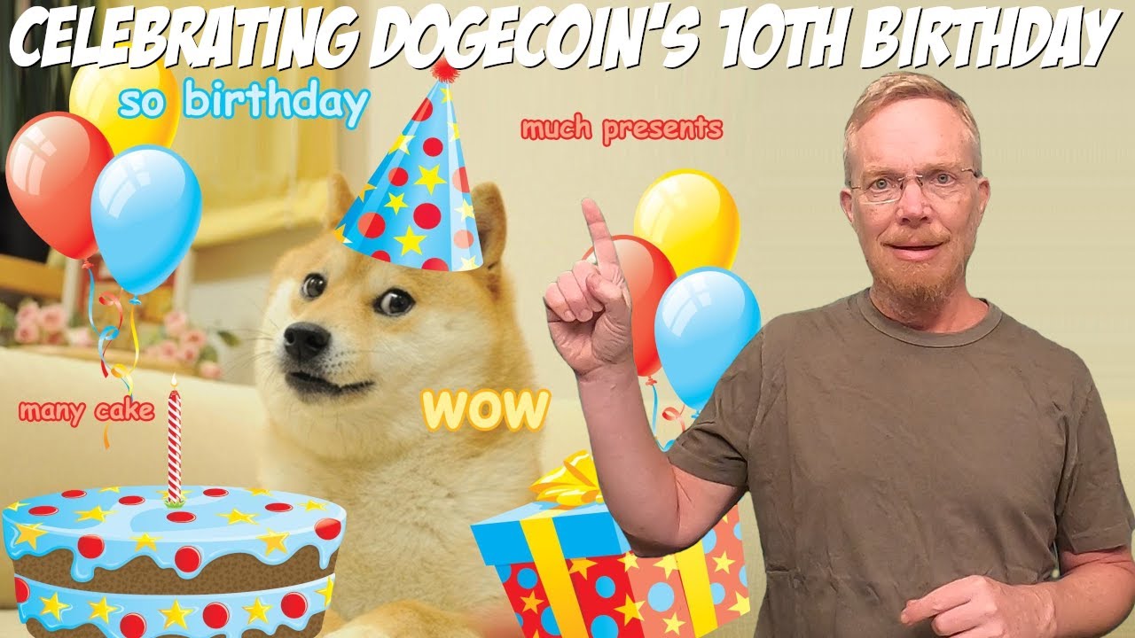 Celebrating Dogecoin's 10th Birthday! - YouTube