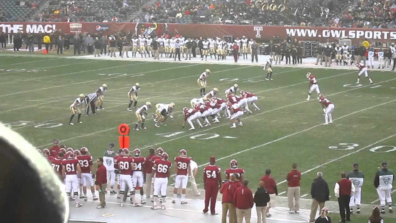 Temple vs Army, 11/19/11 - YouTube