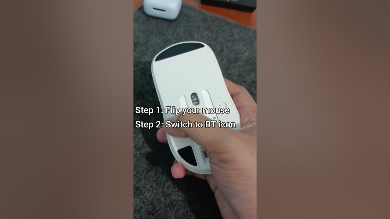 How to connect wireless mouse to bluetooth - YouTube