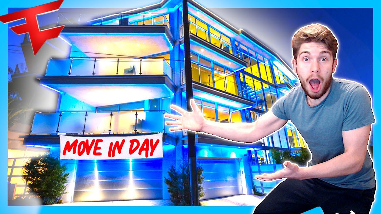 I MOVED INTO THE FAMOUS *FAZE* CLOUT HOUSE!?! (HOUSE TOUR!) - YouTube