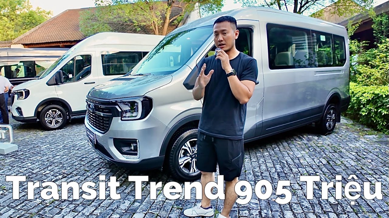 Ford Transit 2024 bản Trend giá 905 triệu tại Việt Nam - YouTube