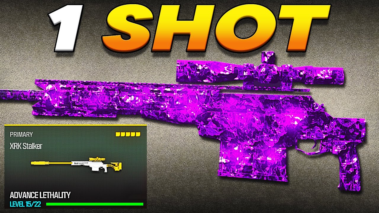 the *ONE SHOT* XRK STALKER LOADOUT in WARZONE 3! 😍 (Best XRK STALKER ...