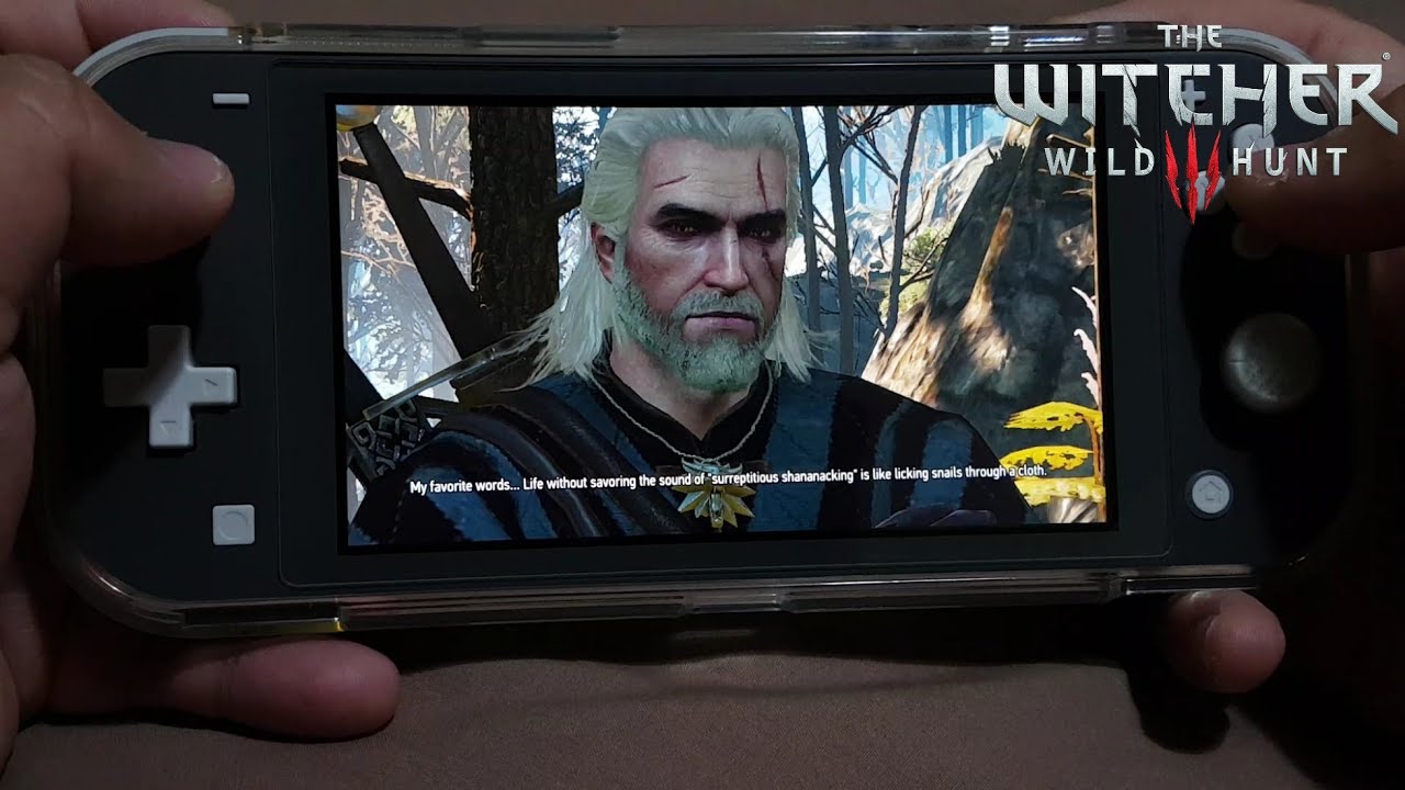 Witcher 3 Wild Hunt on Nintendo Switch Lite Part 29 - YouTube