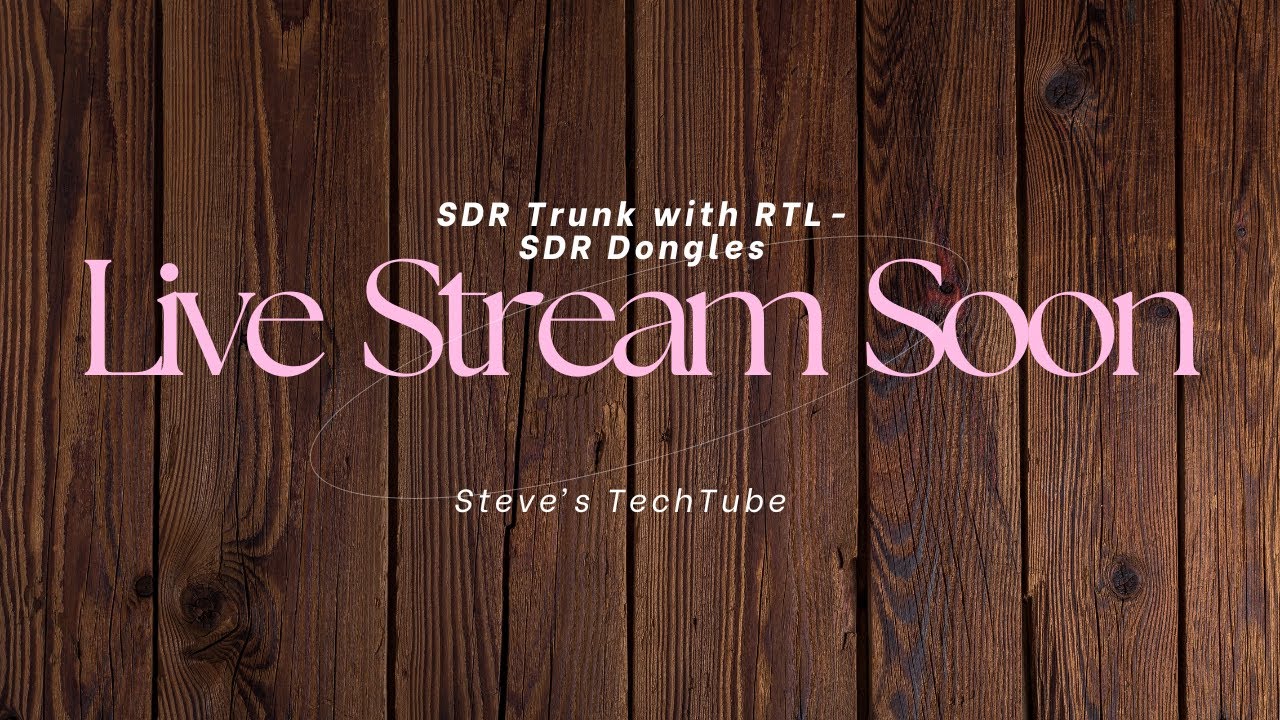 SDR (Software Defined Radio) Live Stream - YouTube