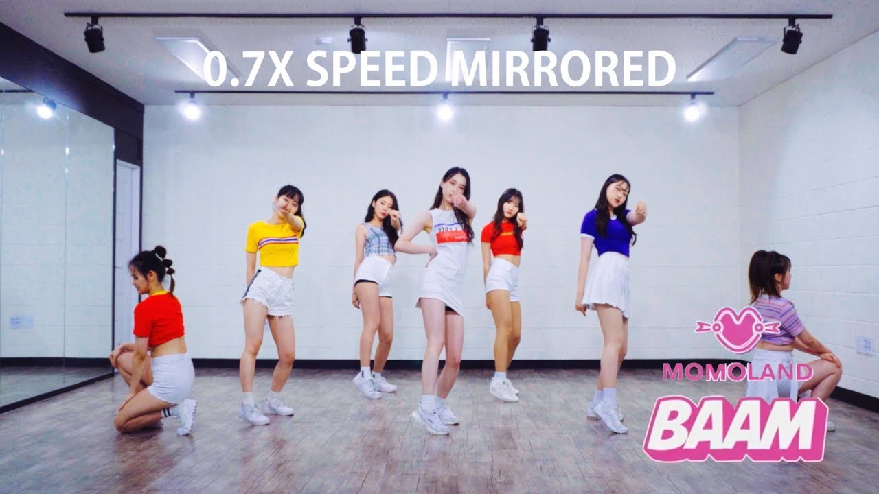 [TUTORIAL] MOMOLAND 모모랜드 'BAAM' | 커버댄스 COVER DANCE | 0.7x SPEED MIRROED - YouTube