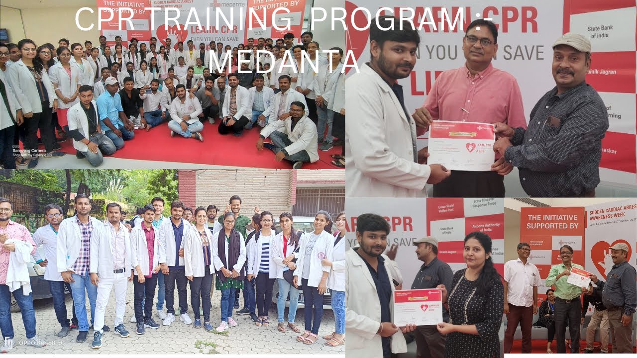 CPR TRAINING PROGRAM|| ORGANISED BY JAYPRABHA MEDANTA HOPITAL||LEARN ...