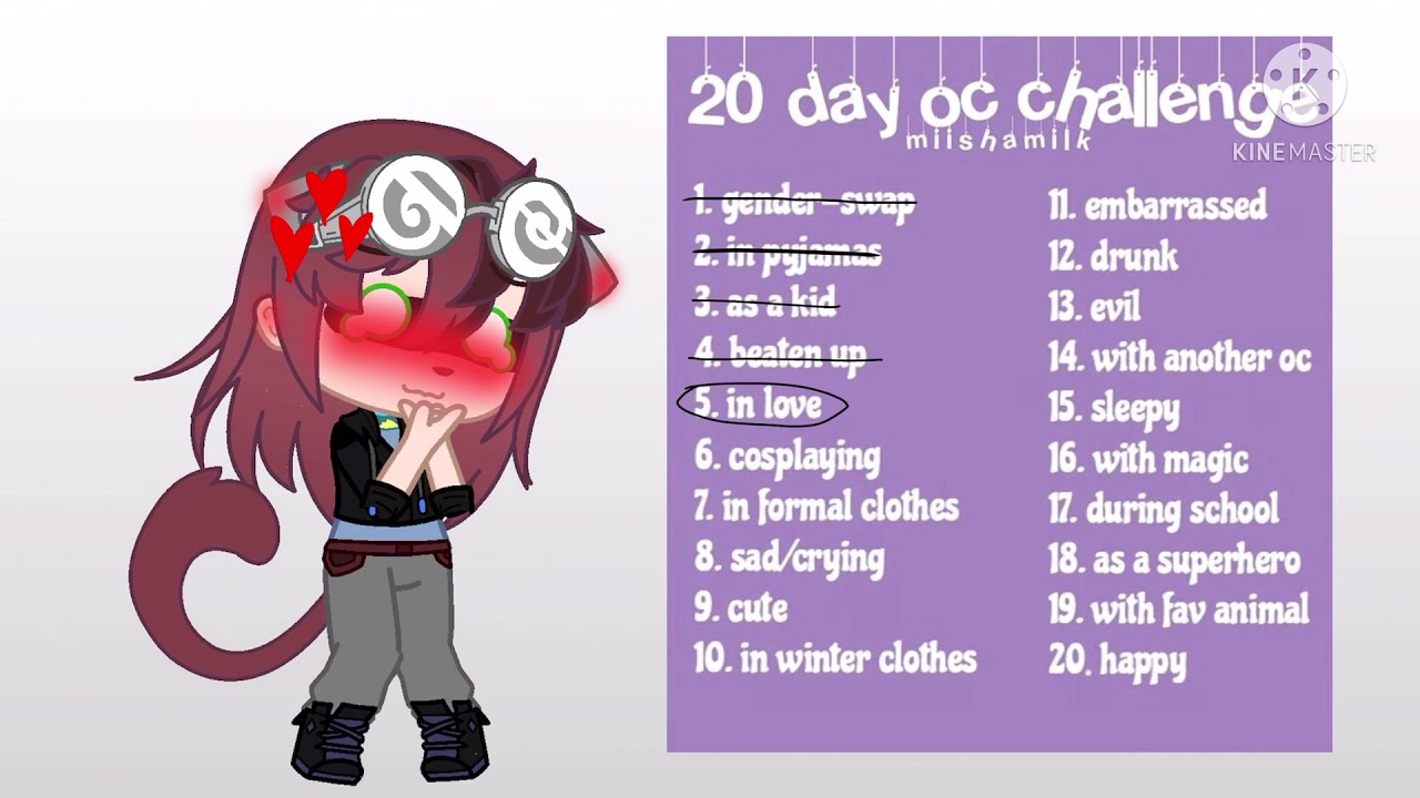 Day 4 and 5 of the 20 day OC challenge - YouTube