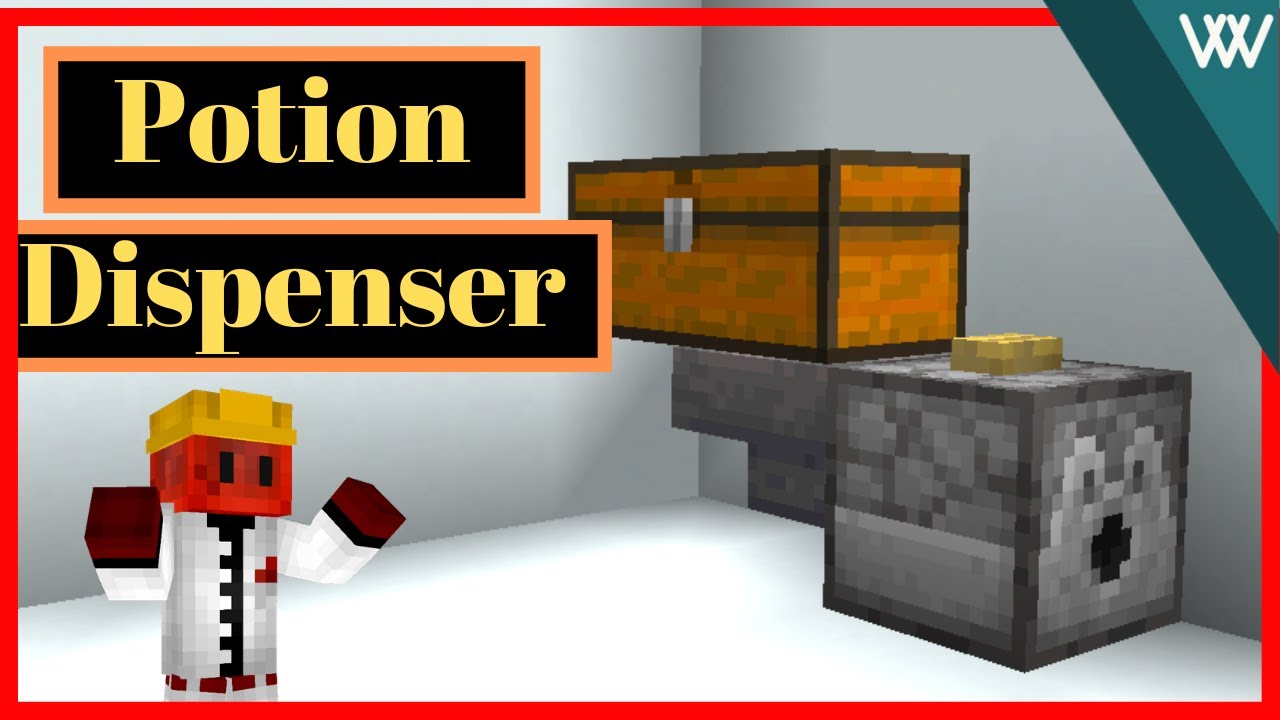 Minecraft Potion Dispenser || Contraption 1/500 - YouTube