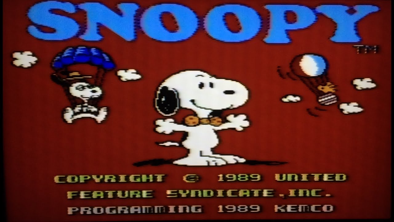 Ultimate NES Challenge - #35 - Snoopy's Silly Sports Spectacular - YouTube