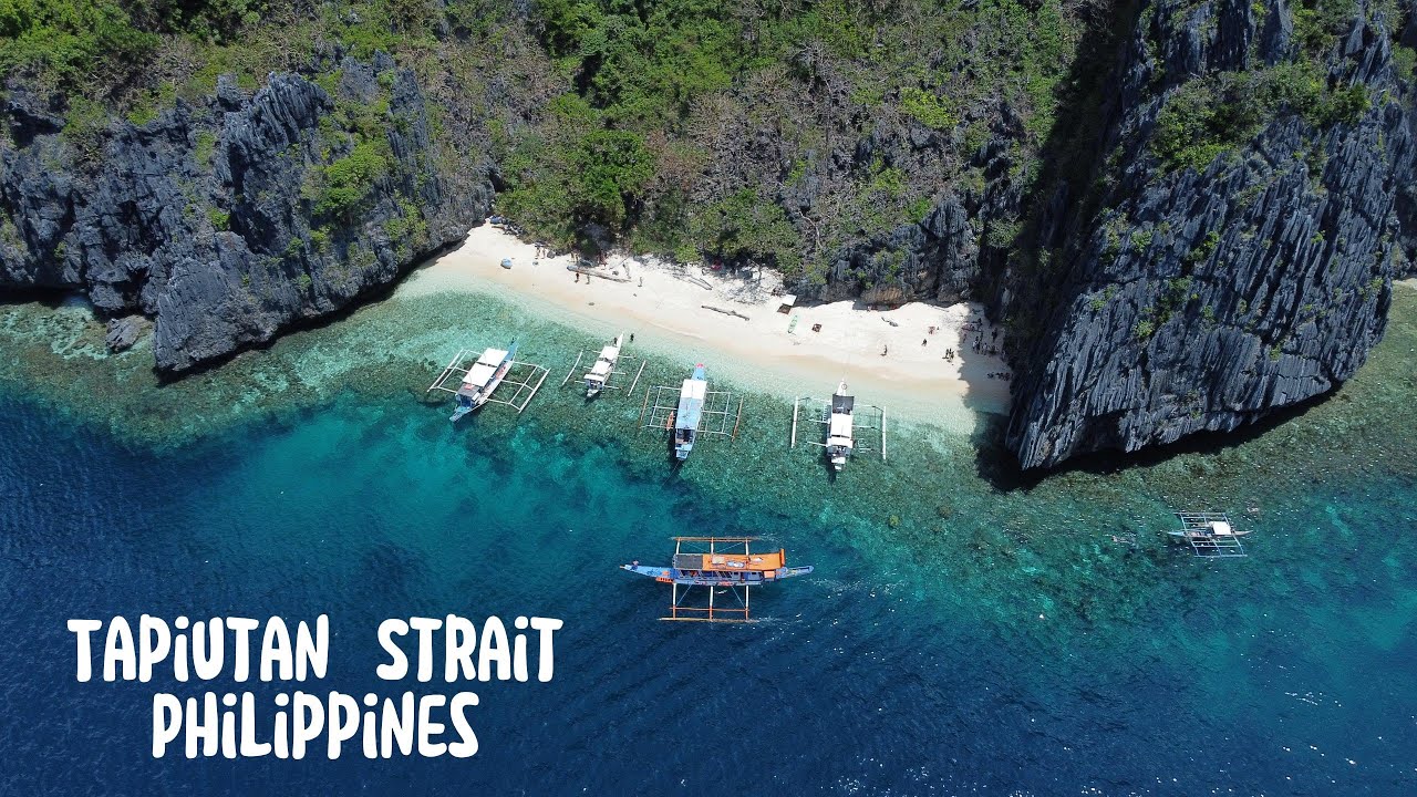 Tapiutan Strait, El Nido, Palawan, the Philippines - YouTube