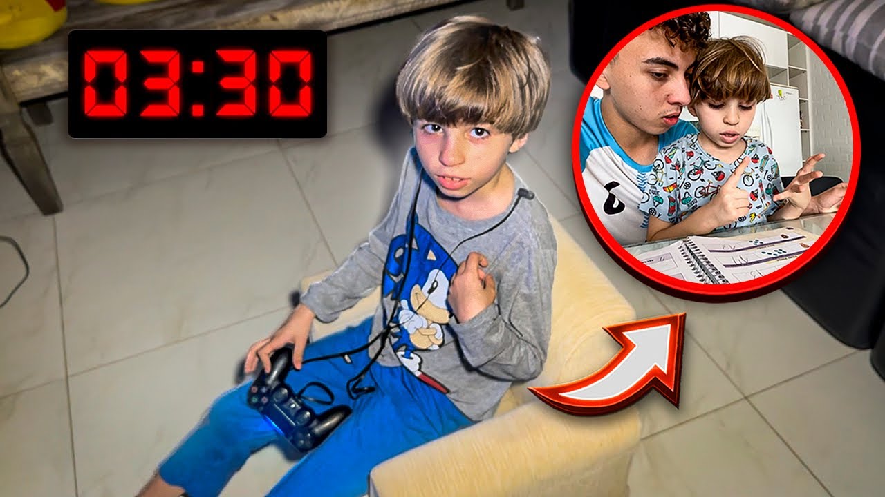 Flagrei Meu IrmÃozinho Matando Aula Pra Jogar Minecraft Youtube