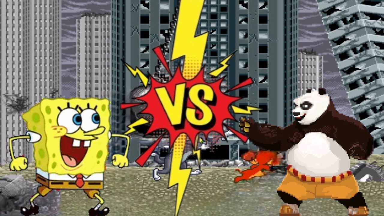 [KOF MUGEN] SpongeBob vs. Po (Kung Fu Panda) - YouTube
