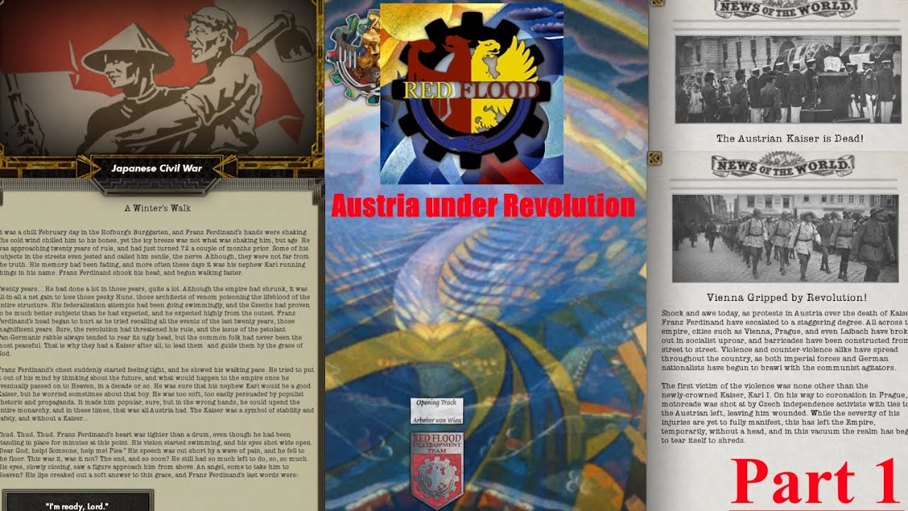 Red Flood Austrian Empire | Austria gripped by revolution as two ...