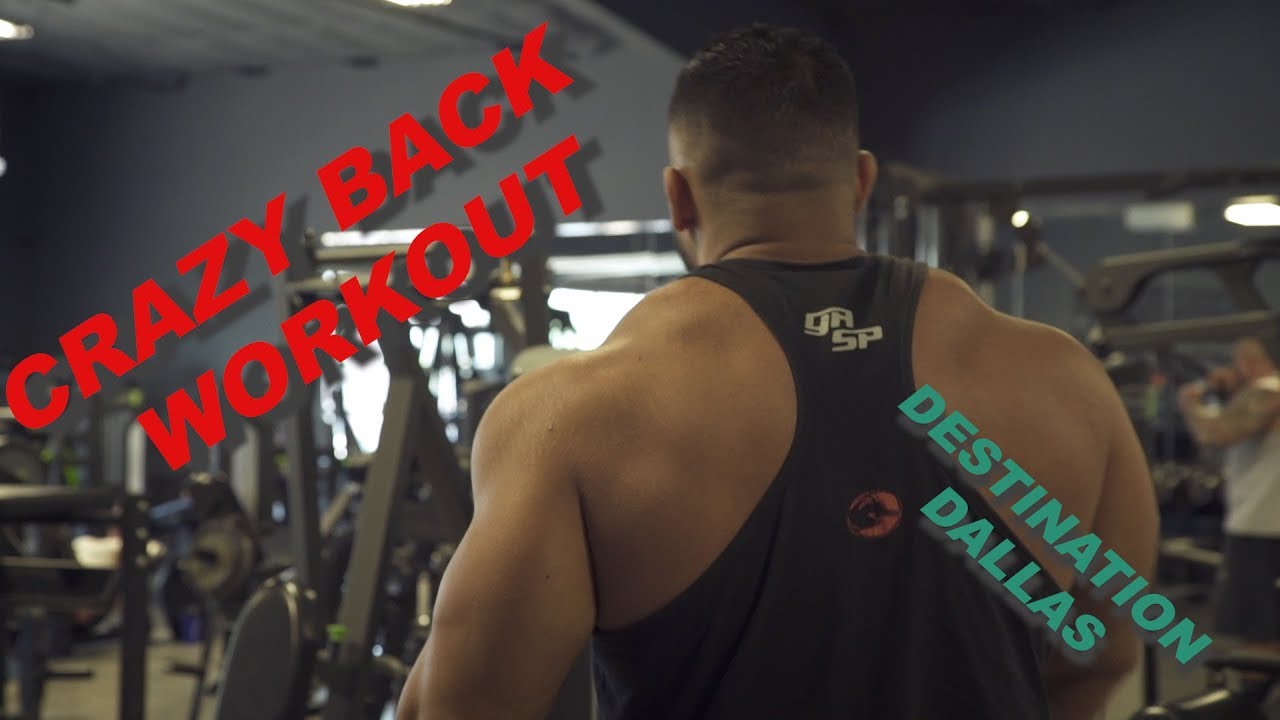 How to Grow Your Back Crazy Back Workout - YouTube