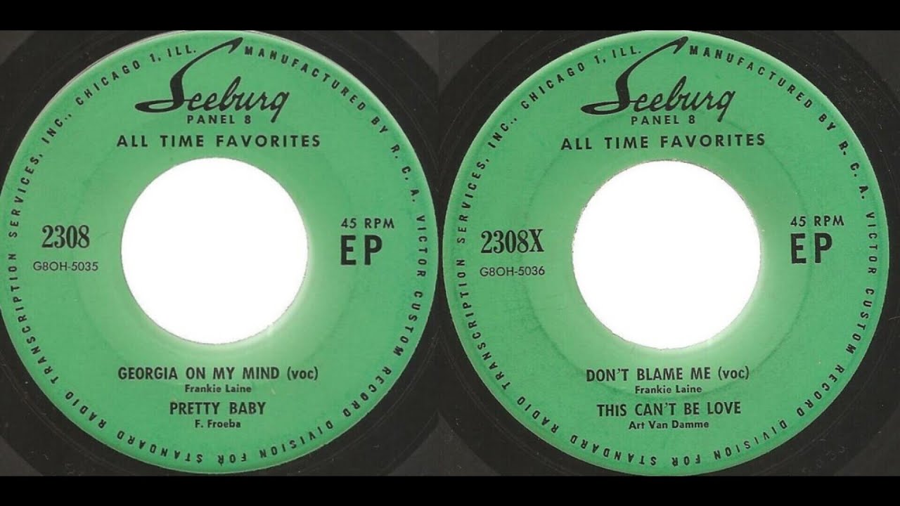 Frank Froeba- Seeburg All Time Favorites Panel 8 - 2308- Pretty Baby ...