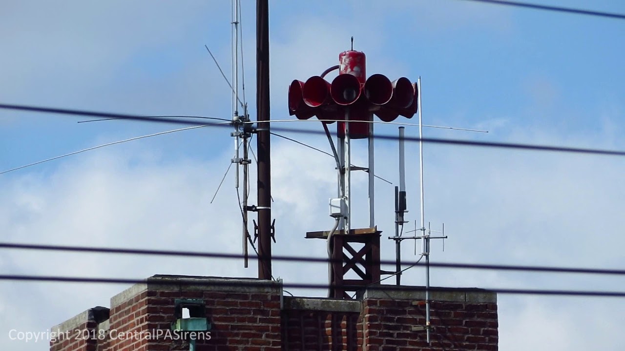 Paxtang, PA FS STH-10 Siren Test- 3-10-18 - YouTube
