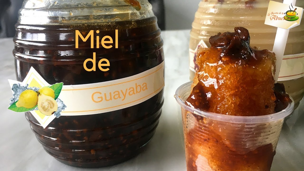 Miel de guayaba para raspados o helados receta - YouTube
