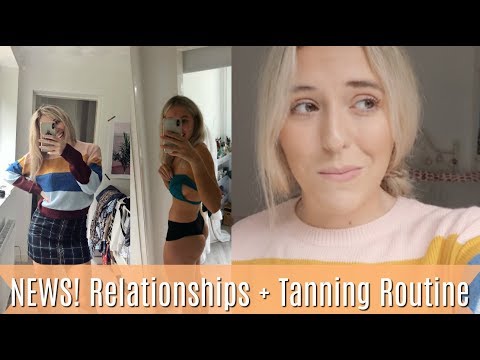 MY NEWS! My relationship, BIRTHDAY SURPRISES + fake tan routine + new high street clothes haul!