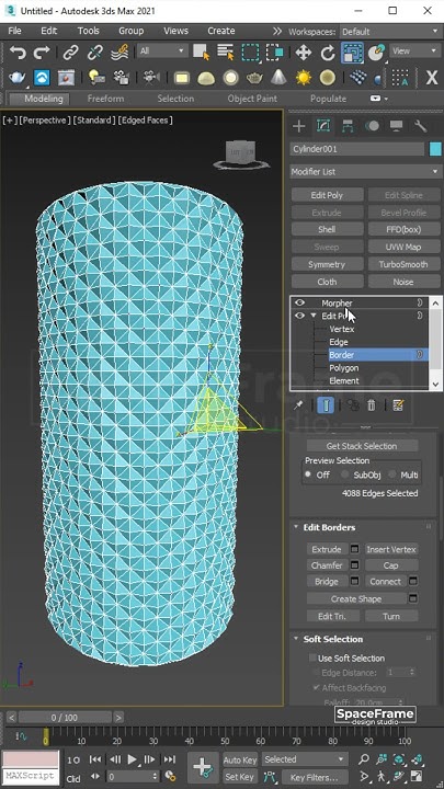 Easy way to create Parametric Tower in the 3dsmax - YouTube