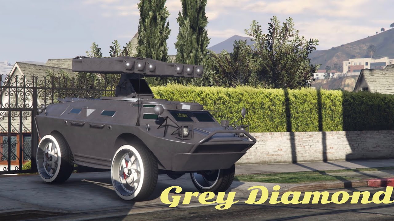 Gta 5 Online - Grey Diamond (Modded Crew Color) - YouTube