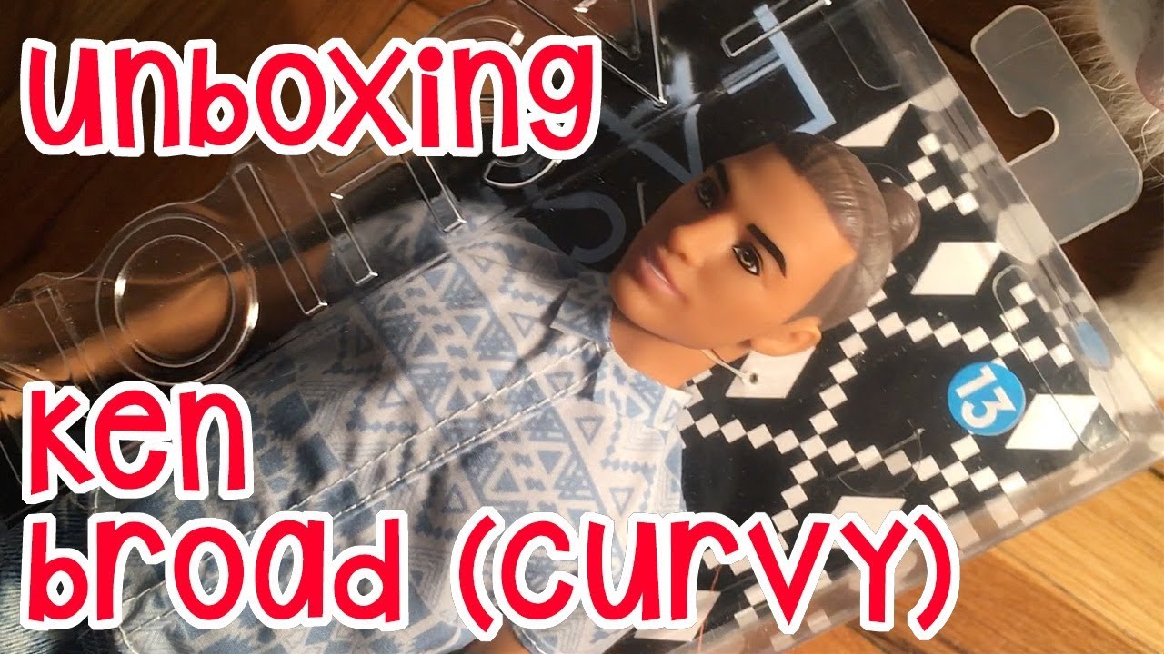 Unboxing Ken broad (curvy) - YouTube