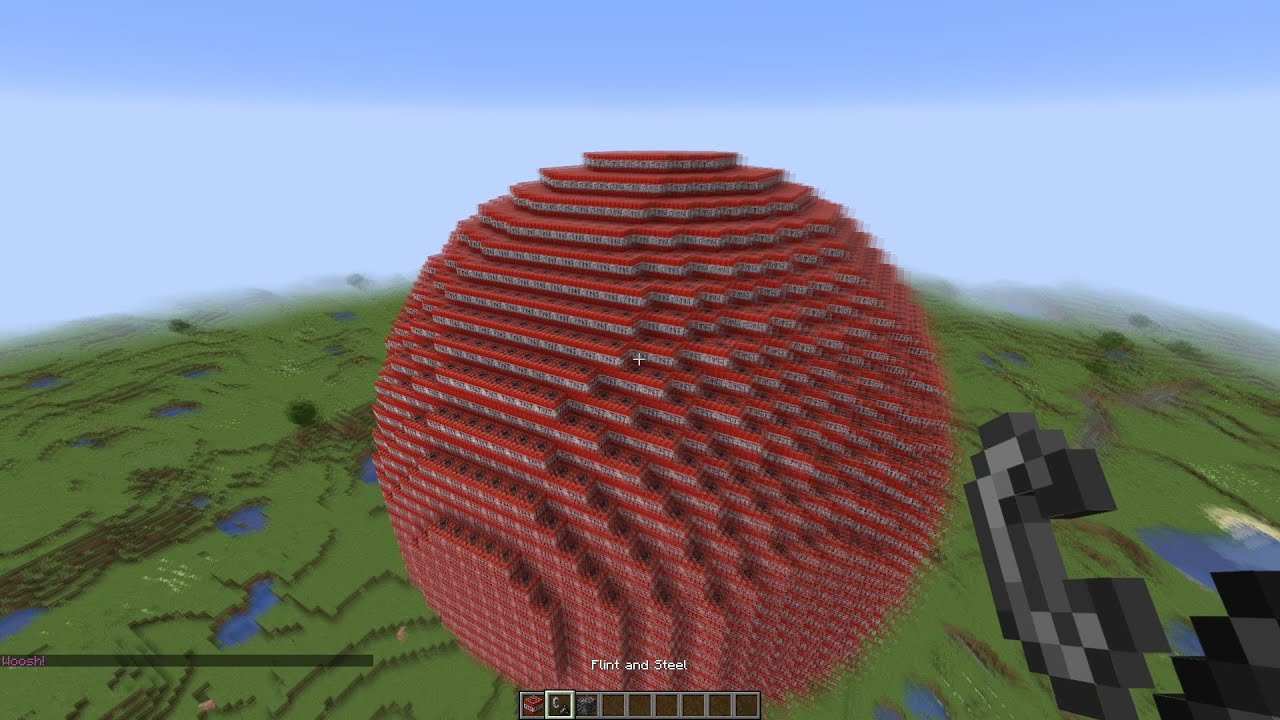 Bedrock VS TNT sphere - YouTube