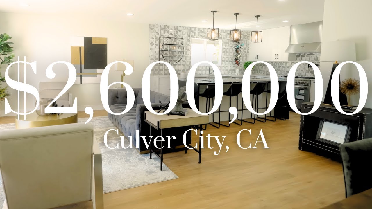 Inside a $2.6M Culver City Modern Home | Stunning Motor Court Living ...
