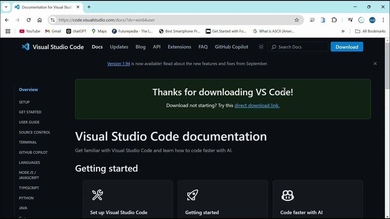 How to Download VS code Editor. VS code download kaise kare.!! - YouTube