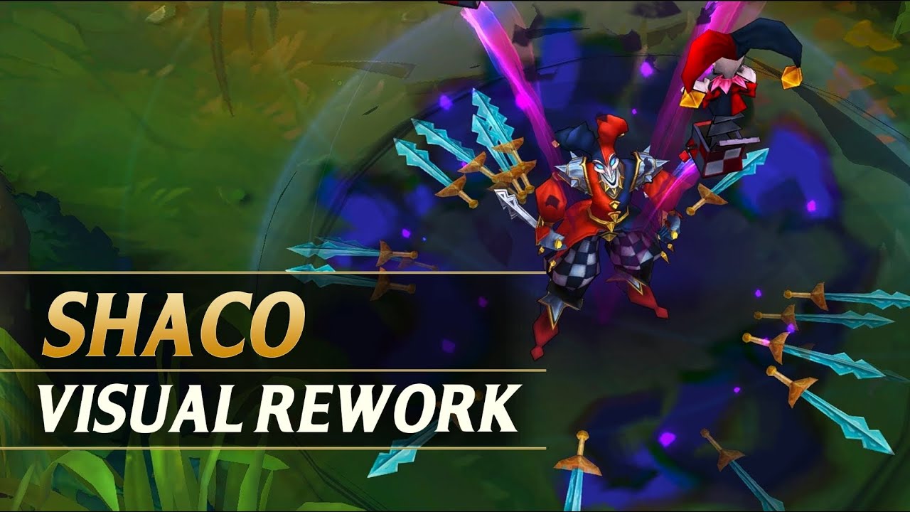 SHACO VISUAL UPDATE REWORK 2022 - League of Legends - YouTube