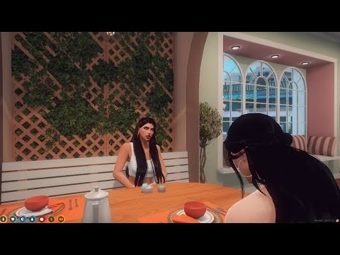 Naomi takes this girl under her wing! | BIMBOS